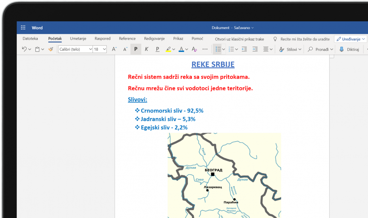 Word za edukaciju - E-nastava - Microsoft Office 365